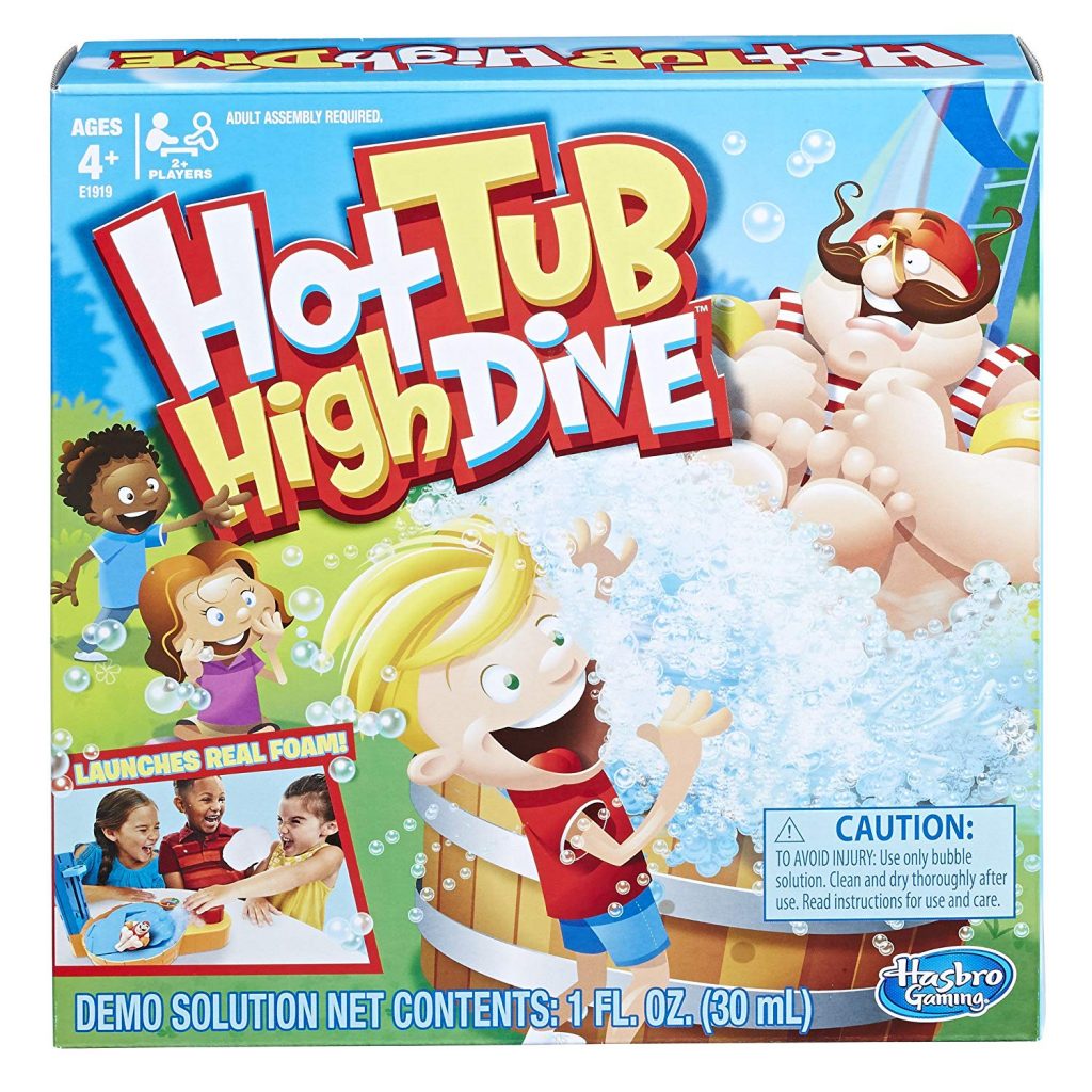 Amazon Lowest Price: Hasbro Gaming Hot Tub High Dive Game With Bubbles