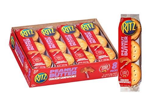 Amazon Lowest Price: Ritz Peanut Butter Cracker Sandwiches - 48 ...