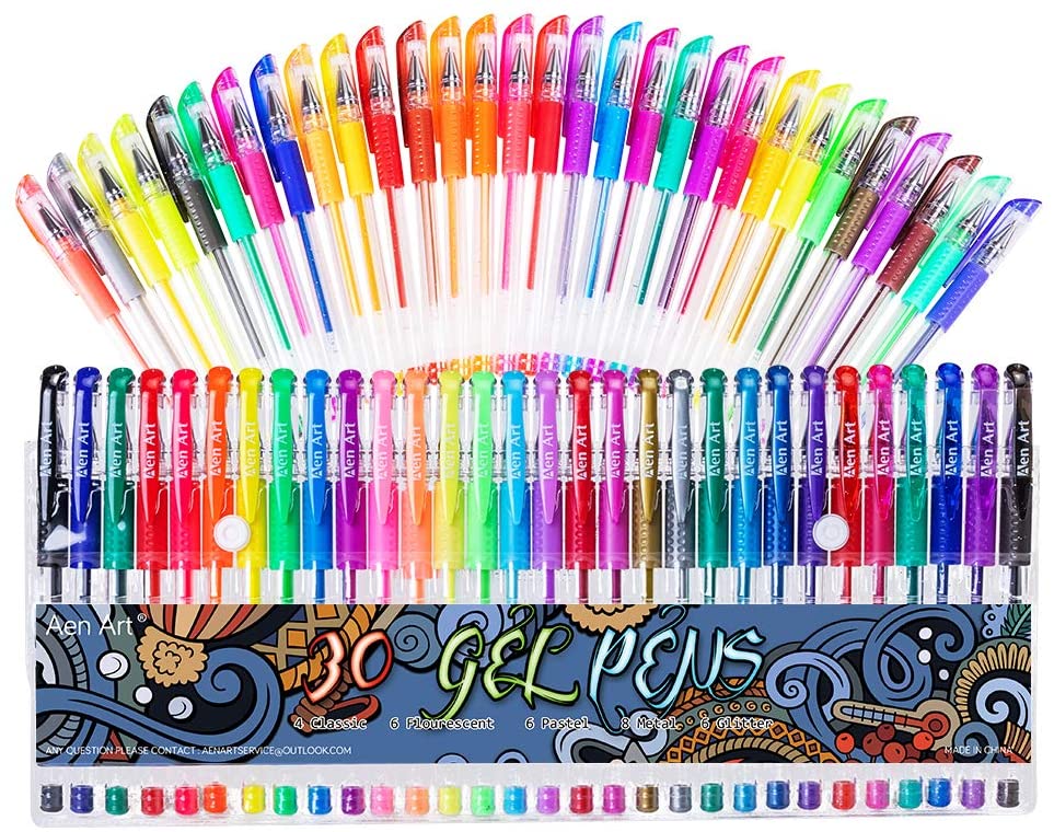 Amazon Lowest Price Highly Rated Gel Pens 30 Colors Gel Marker Set Amazon Lowest Price Highly Rated Gel Pens 30 Colors Gel Marker Set