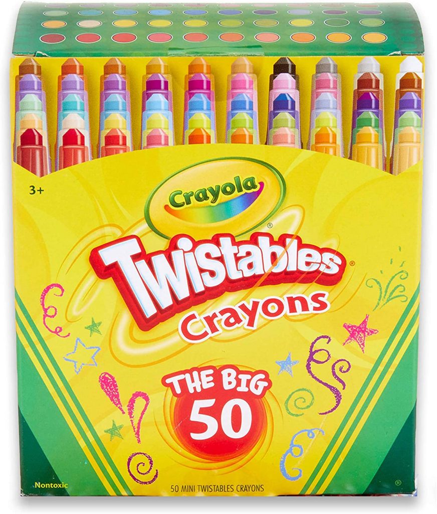 Amazon Almost Lowest Price: 50 Count Crayola Twistables Crayons ...