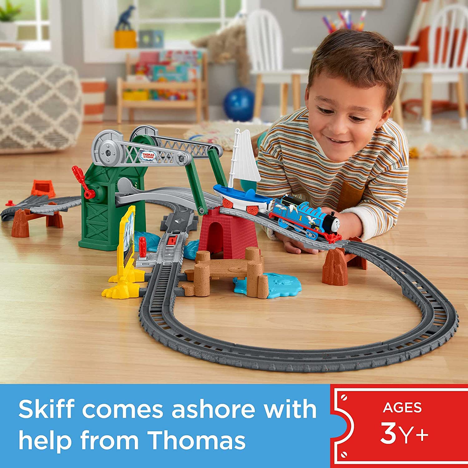 Amazon Lowest Price: Thomas & Friends Bridge Lift Thomas & Skiff Train ...
