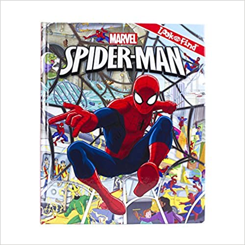 Amazon Lowest Price: Marvel Spider-Man Look and Find Activity Book - PI ...