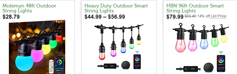 Outdoor Lights and Smart Lights and Smart Light Bulbs and LED Strip ...