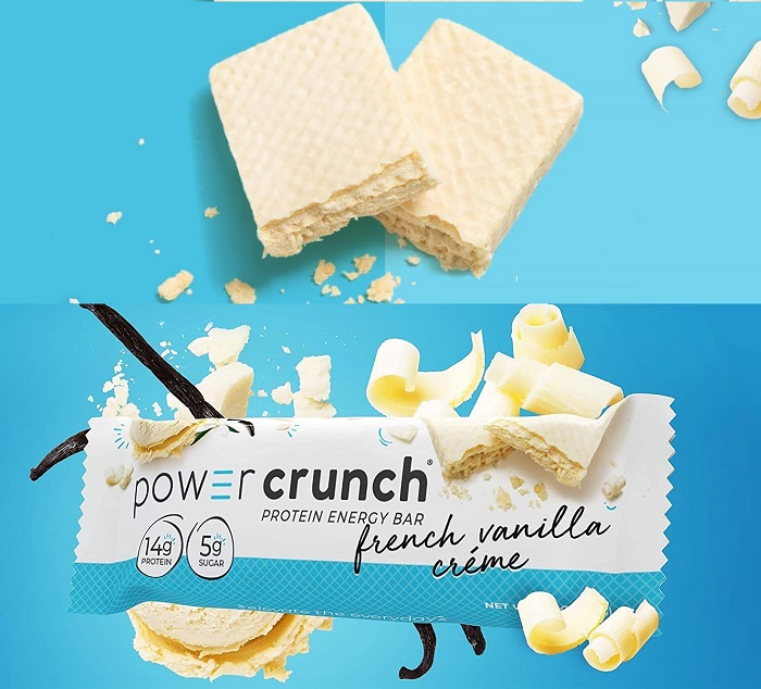 Amazon Lowest Price: Power Crunch French Vanilla Creme Protein Bars