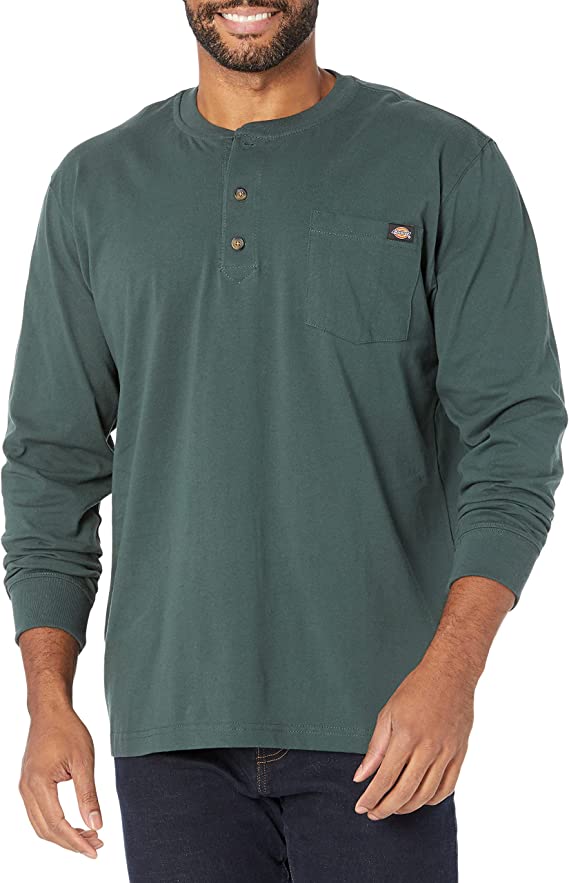 Amazon Lowest Price: Dickies Men's Big-Tall Long-Sleeve Heavyweight Henley