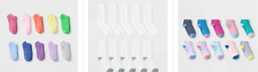 Target Deal Days: Kids 10 Packs of Socks As Low As $4