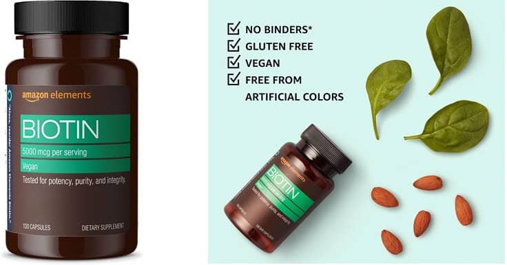 Amazon Lowest Price: Vegan Biotin 5000 mcg