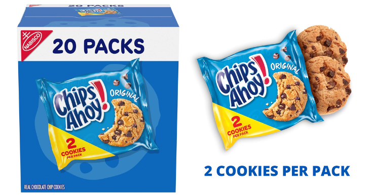 Amazon Lowest Price: CHIPS AHOY! Original Chocolate Chip Cookies, 20 ...