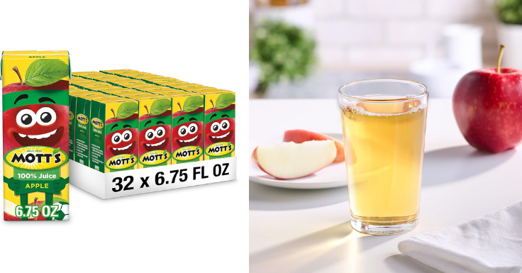 Amazon Lowest Price: 32 Count Mott's 100 Percent Original Apple Juice ...
