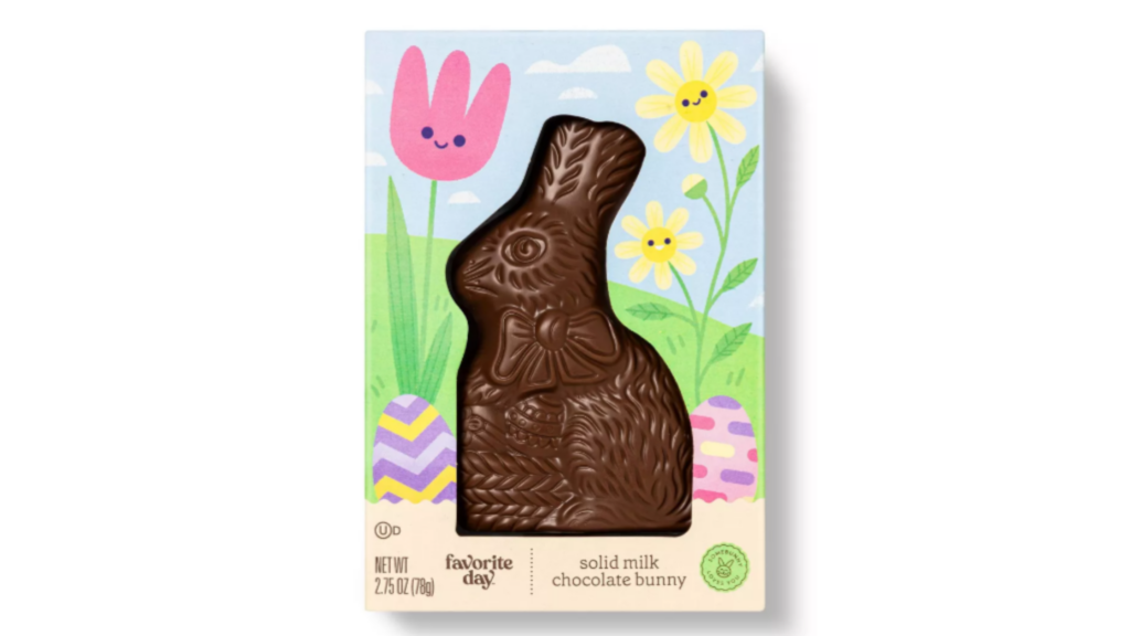 Target: Spring Small Sitting Milk Chocolate Bunny - 2.75oz - Favorite Day™
