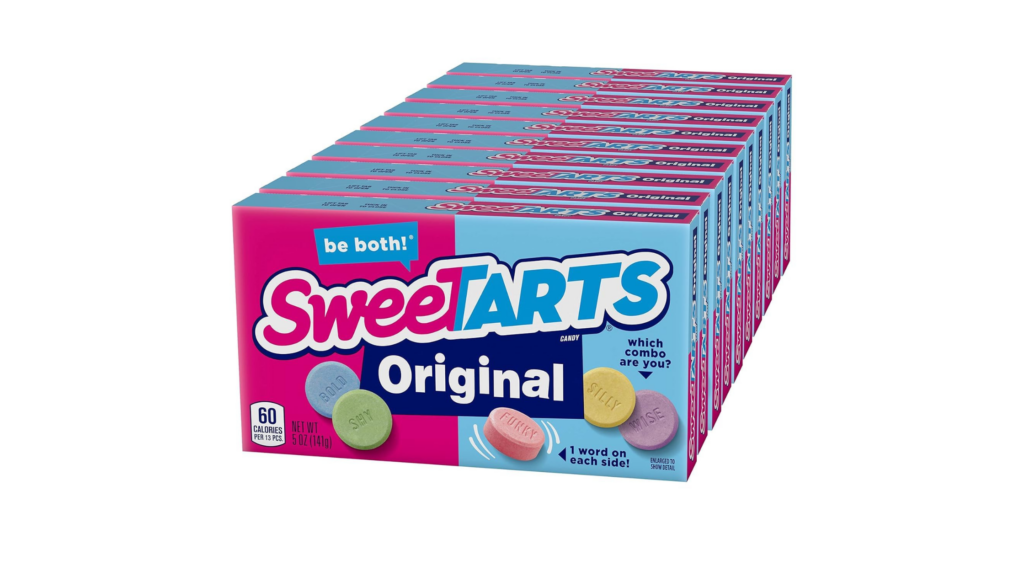 Amazon Lowest Price: SweeTARTS Original Theater Box Candy, 5 Ounce ...