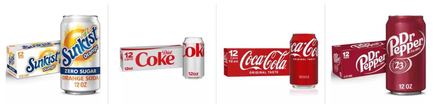 Target Circle Deal: Buy 3, Get 40% Off on Select Soda - 12pk/12 fl oz cans
