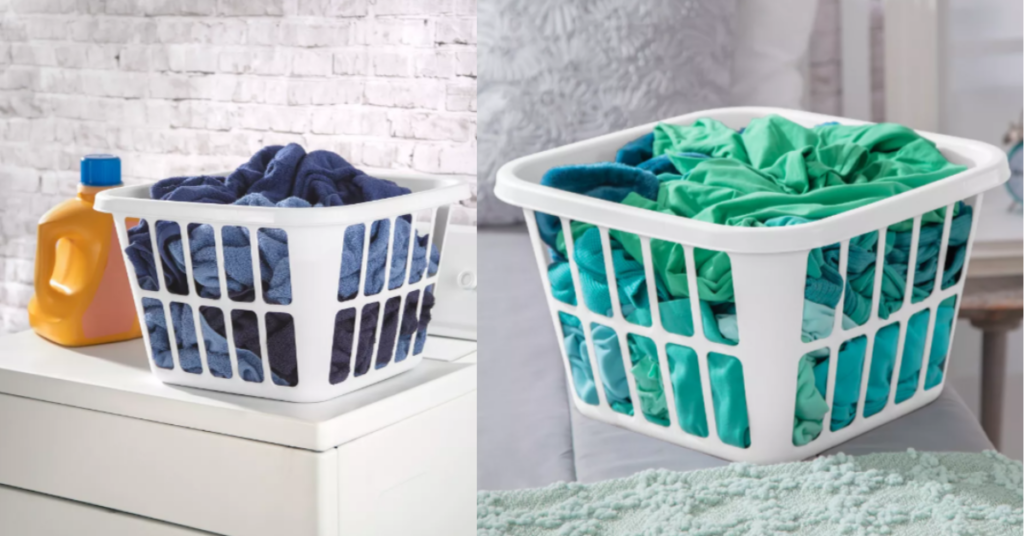 Target Circle Deal: 1.25bu Laundry Basket White - Brightroom™ $1.60