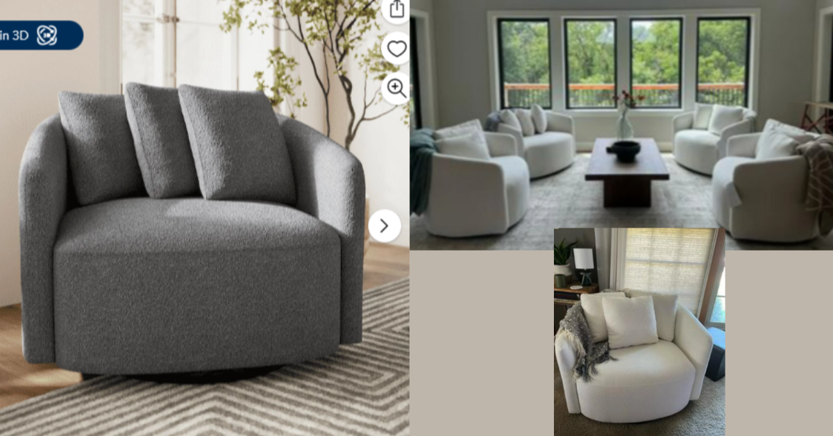 Beautiful Drew Chair by Drew Barrymore $198