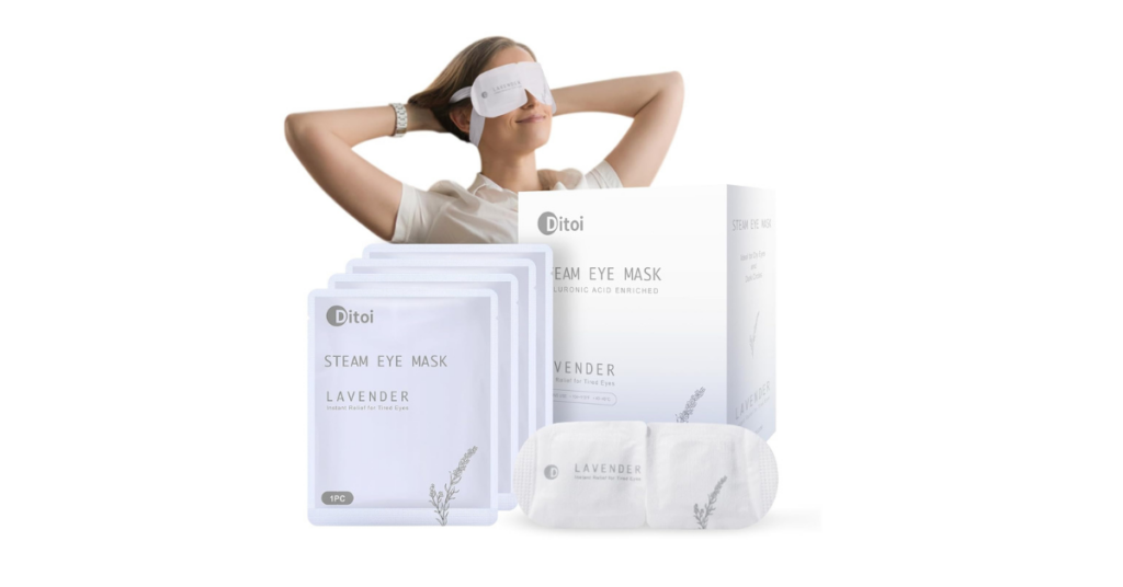 Amazon Lowest Price: 10 Pack Steam Eye Masks, Rich Hyaluronic Acid ...