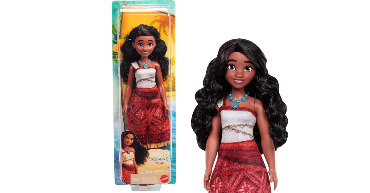 Amazon Lowest Price: Moana 2 Fashion Doll with 2 Accessories, Removable ...