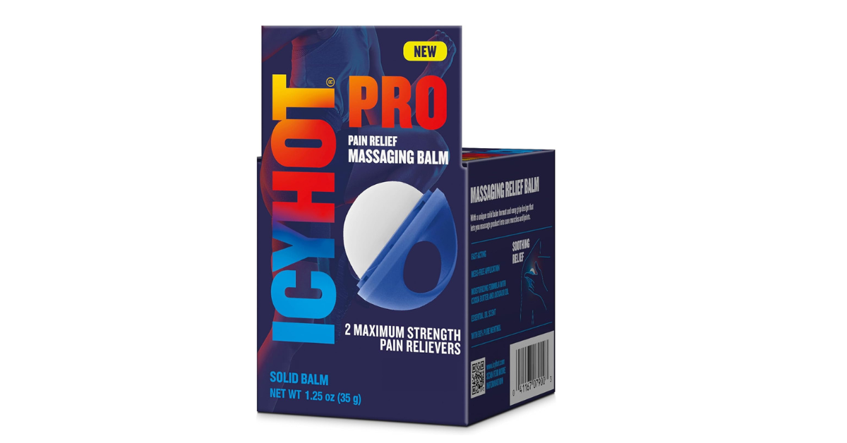 Amazon Lowest Price: Icy Hot PRO Pain Relief Massaging Balm with Easy ...