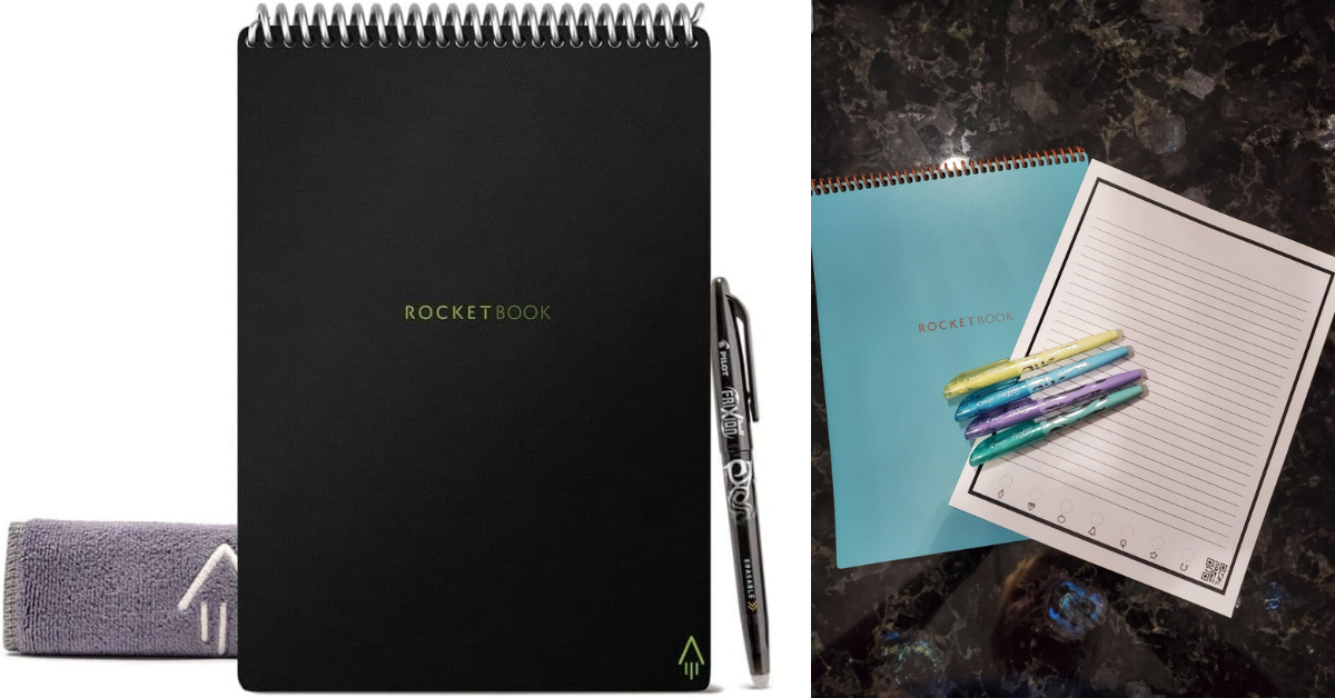 Amazon Lowest Price: Rocketbook Smart Reusable Notebook, Flip Letter ...