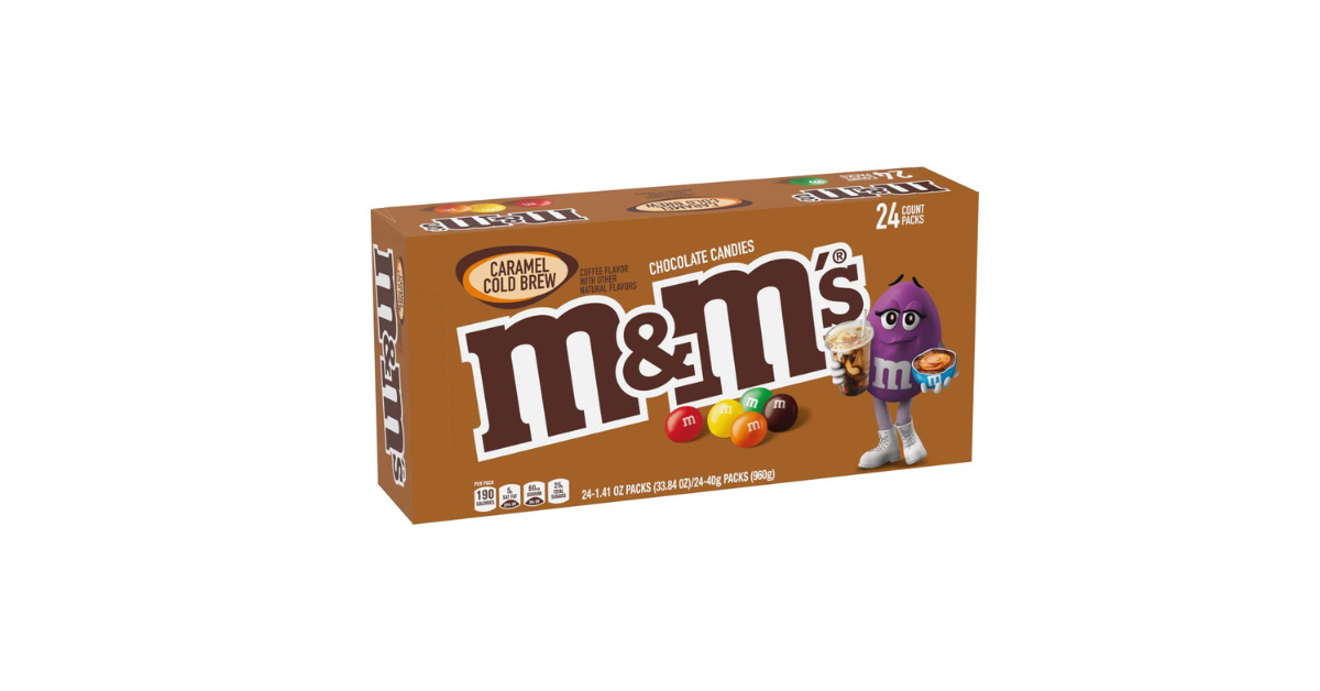 Amazon Lowest Price: M&M'S Caramel Cold Brew Chocolate Candy, 33.82 Oz ...