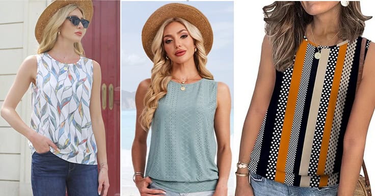 Amazon Lowest Price: Womens Loose Tank Tops