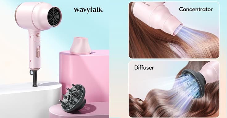 Amazon Spring Sale: Wavytalk Blow Dryer with Diffuser