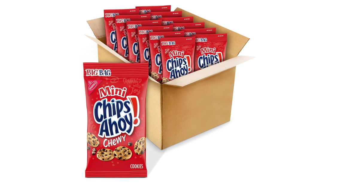 Amazon Lowest Price: CHIPS AHOY! Mini Chewy Chocolate Chip Cookies, Big ...