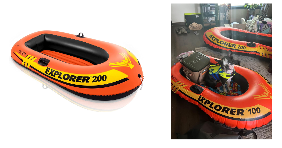 Amazon Lowest Price: INTEX Explorer Inflatable Boat