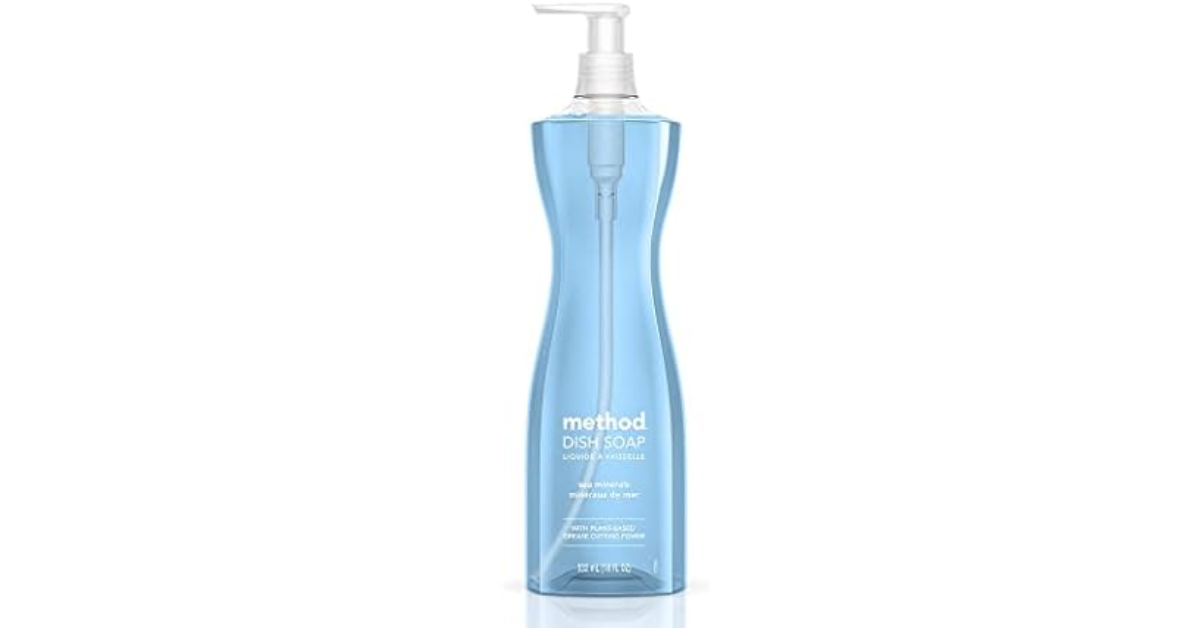 Method Dish Soap Sea Minerals, 18 Ounce $1.99 Shipped