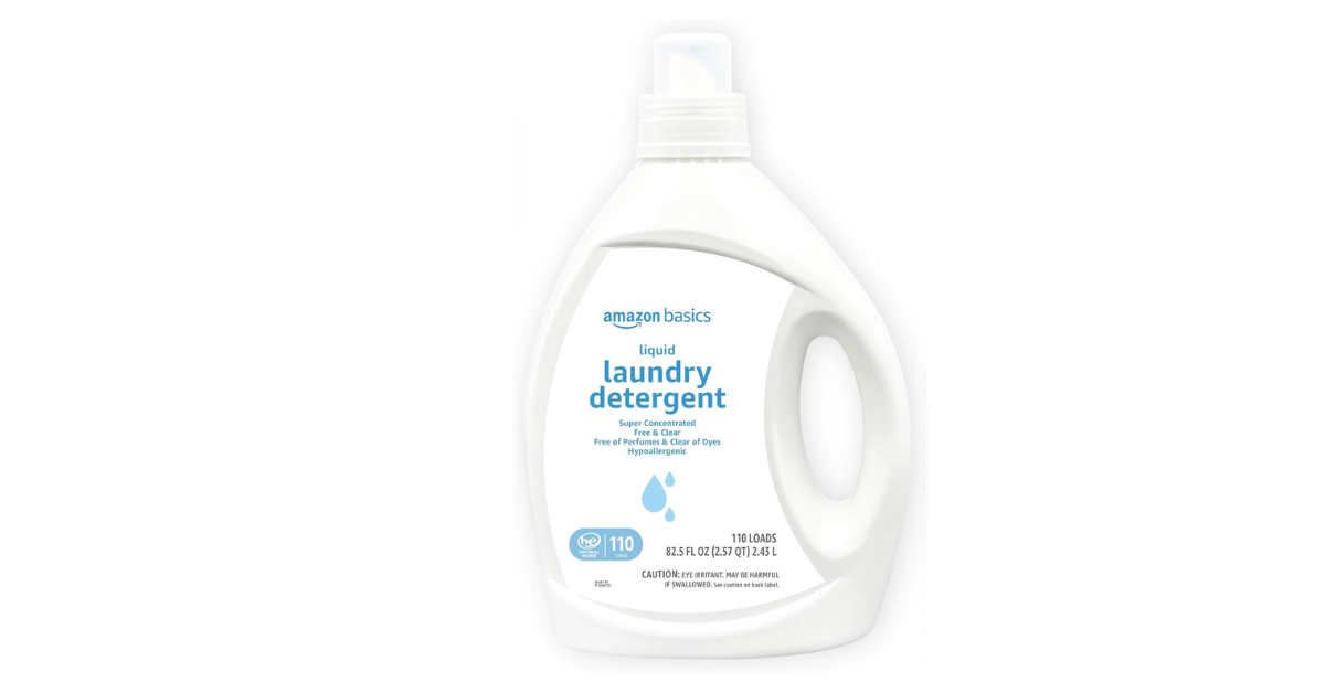 Amazon Lowest Price: Amazon Basics Concentrated Liquid Laundry ...