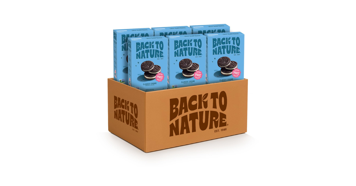 Amazon Lowest Price: Pack of 6 Back to Nature Classic Creme Sandwich ...