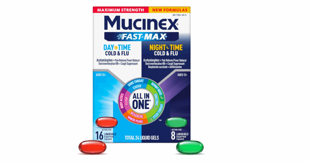 Amazon Lowest Price: 24 Count Mucinex Fast-Max Maximum Strength Day ...