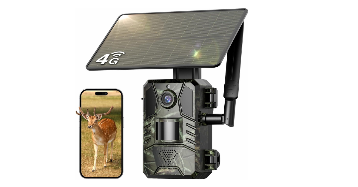Amazon Lowest Price: Cellular Trail Camera with Built-in SIM Card