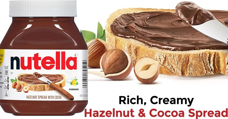 Amazon Lowest Price: Nutella Hazelnut Spread With Cocoa