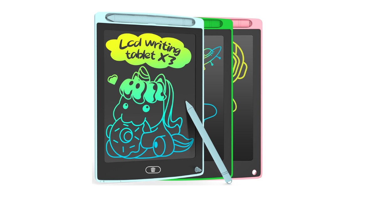 Amazon Lowest Price: 3 Pack LCD Writing Tablet