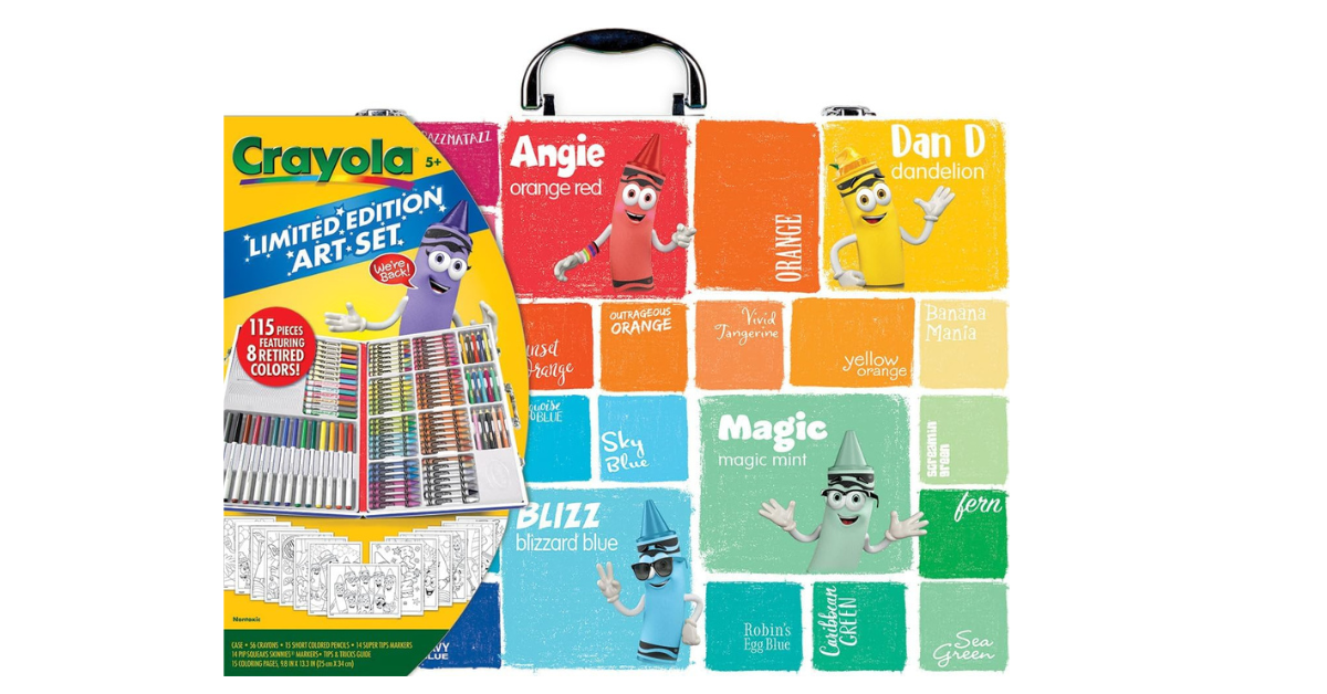 Amazon Lowest Price: Crayola Limited Edition Coloring Set (115pcs ...