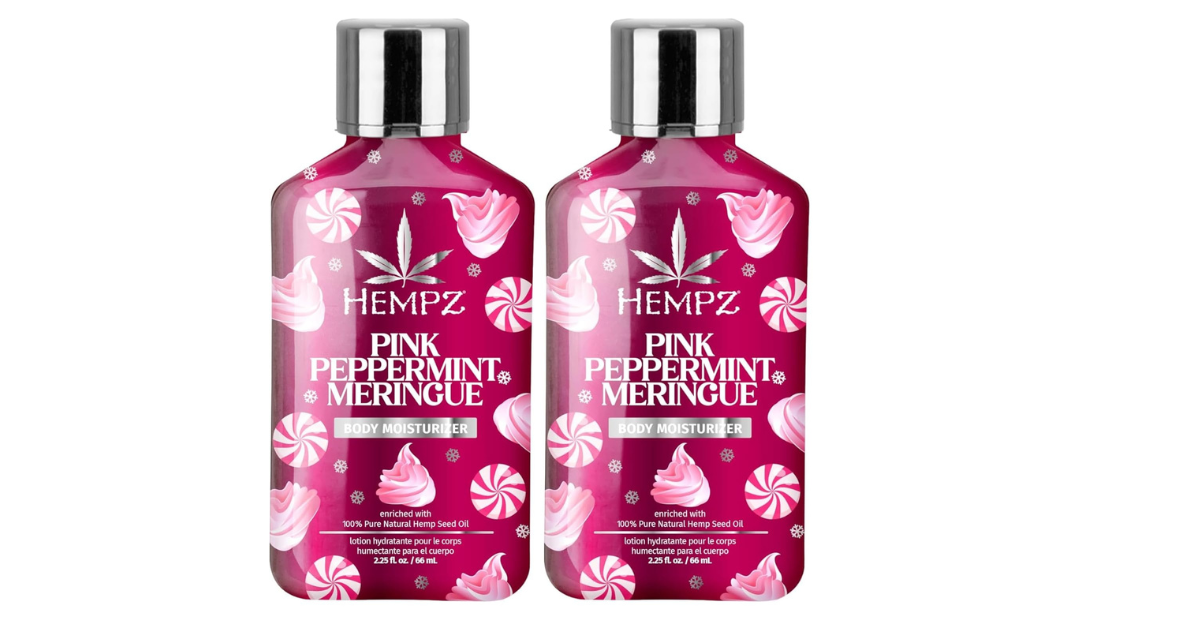 Amazon Lowest Price: 2 Count Hempz Pink Peppermint Meringue Body ...