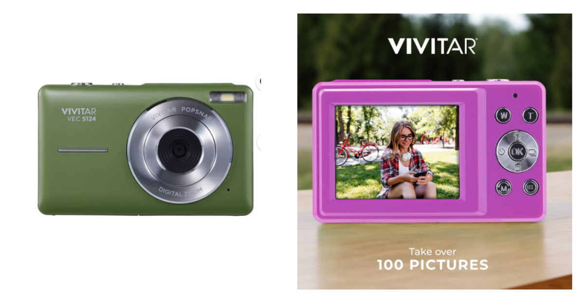 Vivitar Popsnap Compact Digital Camera $18