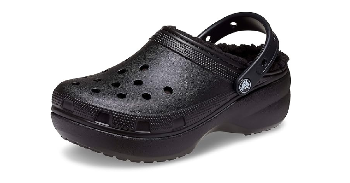 Amazon Lowest Price: Crocs Womens Classic Lined Platform Clogs