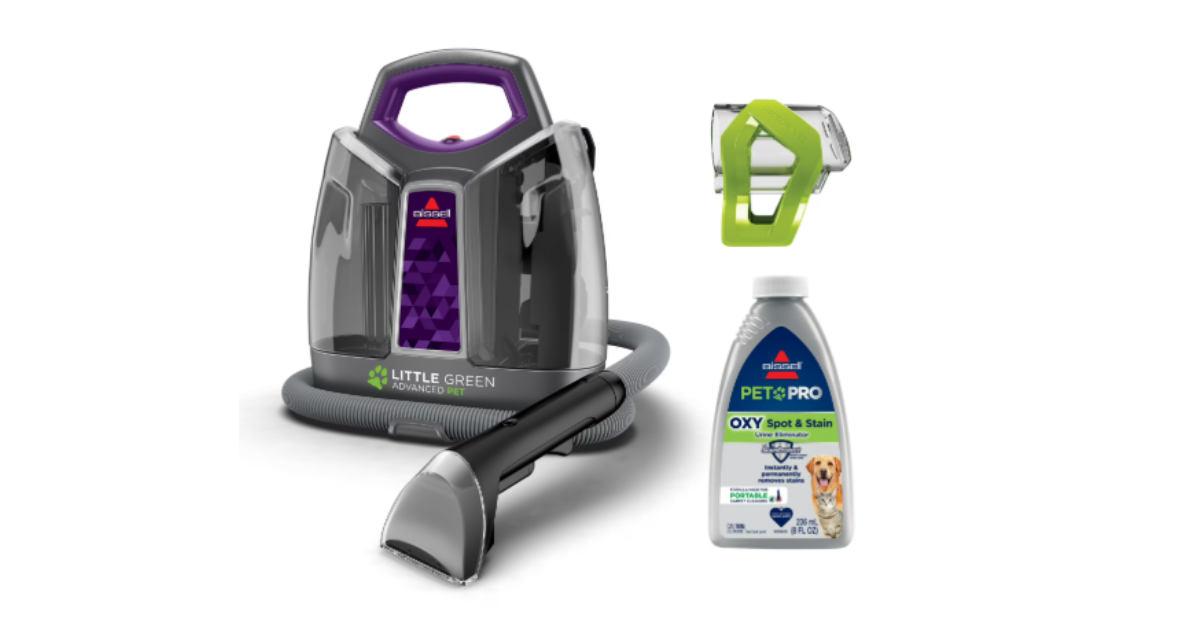 BISSELL Little Green ProHeat Advanced Pet Portable Deep Cleaning ...