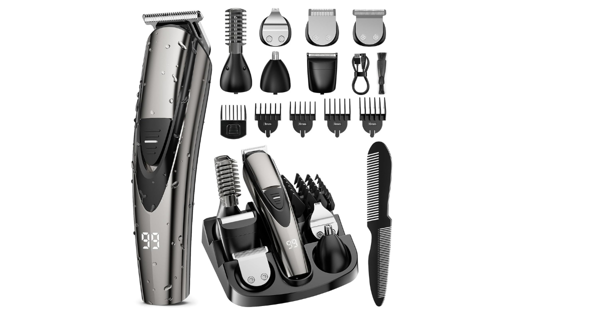 Amazon Lowest Price: Beard Trimmer for Men: Professional Barber Hair ...
