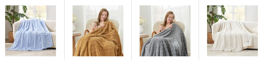 Amazon Lowest Price: Waffle Throw Blankets (Up To King Size)