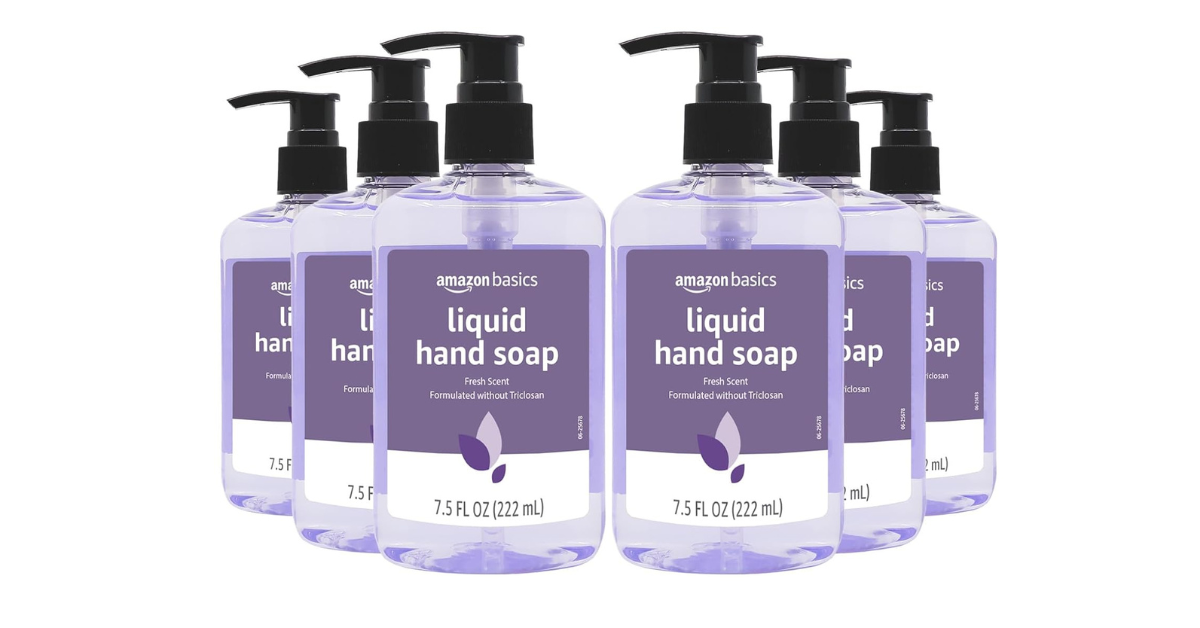 Amazon Lowest Price: Amazon Basics Original Fresh Liquid Hand Soap, 7.5 ...