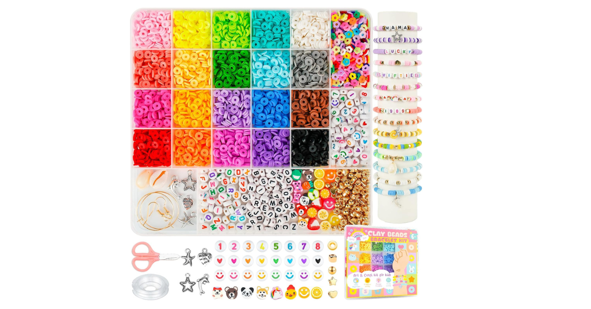 Amazon Lowest Price: 5000 Piece Bracelet Making Kit