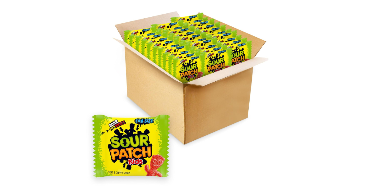 Amazon Lowest Price: SOUR PATCH KIDS Soft & Chewy Candy, Bulk Candy ...