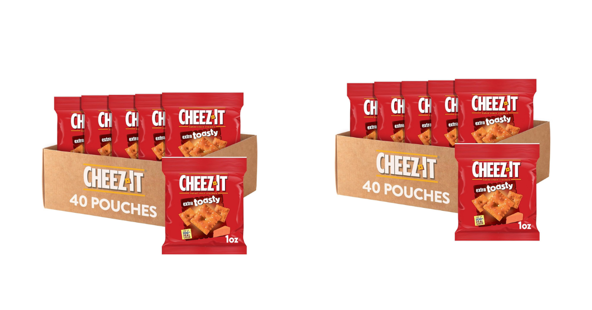 Amazon Lowest Price: 40 Count Cheez-It Cheese Crackers, Baked Snack ...
