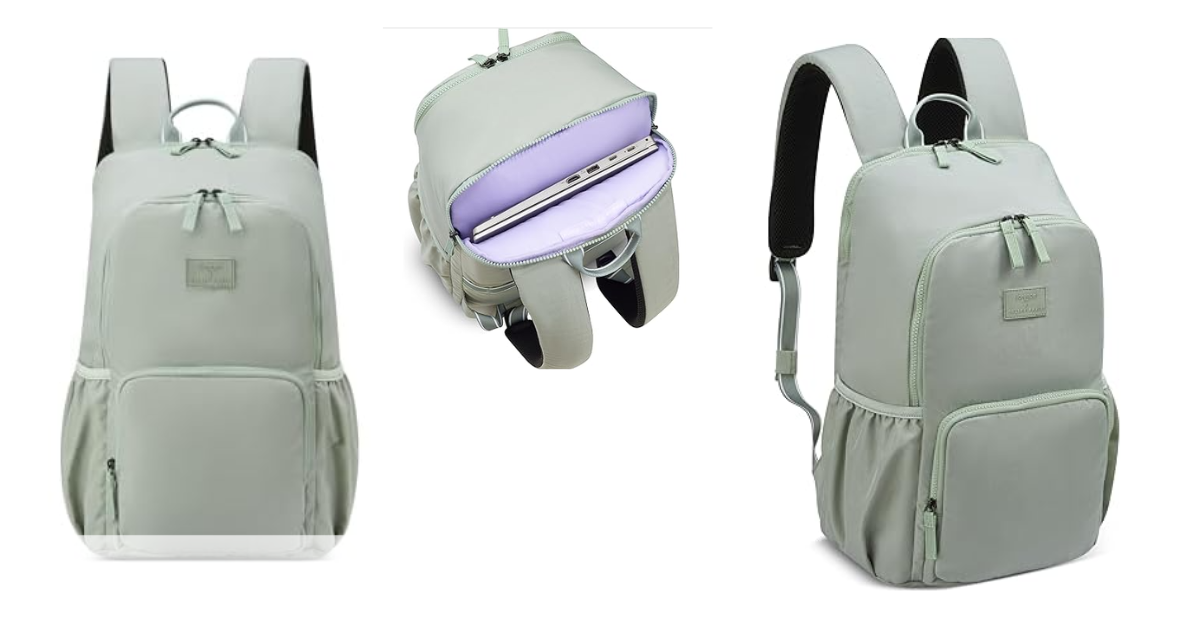 florence by mills Fresh Start Laptop Travel Backpack $14.70 Shipped